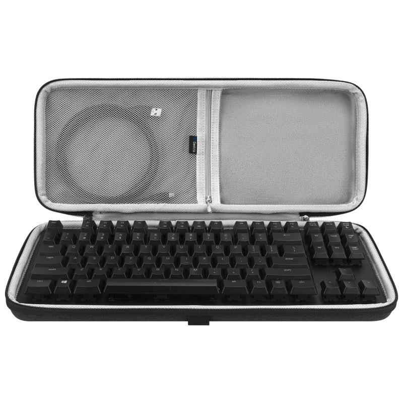 Geekria TKL キーボードケース、レイザー Razer BlackWidow Lite TKL、Keychron K8 / K8 Pro、スティールシリーズ SteelSeries New Apex 9 TKL/Apex Pro T...