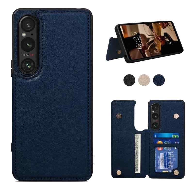 Shlybaay Xperia 1 VI ケース 背面 手帳型 Xperia1 VI 対応 スマホケース SO-51E カード SOG13 手帳型ケース Xperia 1VI 2024 用 カード収納 軽量 エクスペリア 1 VI カバー ...