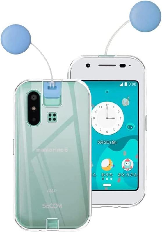 SHARP mamorino6 ケース mamorino6 用の カバー 透明 超軽量 極薄 落下防止 シンプル TPU ソフト ケース 衝撃吸収 背面カバー 耐スクラッチ Moto SHARP mamorino6 用の 保護カバー クリア...