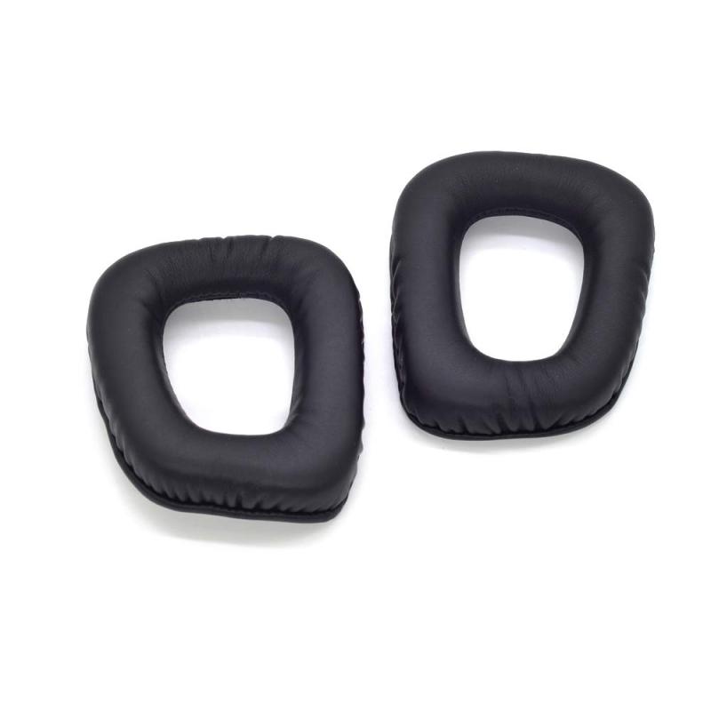 TDITD For Logitech G431 G35 G930 G430 F450 G231 イヤーパッド イヤークッション 交換用耳パッド black対応機種：Logitech G35 G930 G430 F450 G231イヤパッドは...