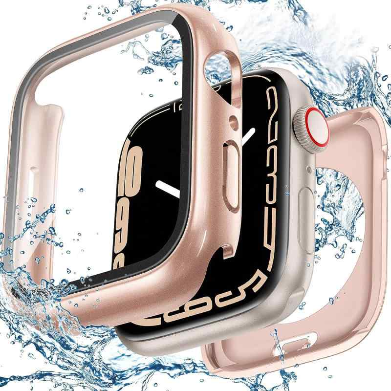 【2026改良型】TALENANA for Apple Watchケース【3 in 1防水設計】42/46mm アップルウォッチ保護ケース 強化ガラスフィルム 一体型 Apple Watch Series 11/10対応 PC素材 高タッチ...