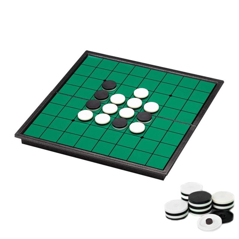 KOKOSUN リバーシ マグネット式 折りたたみ盤 携帯便利 知育玩具 (直角式)【良い品質】HIPSの耐衝撃性プラスチック素材を採用し、耐久性があり、無毒と無臭です。細部は心をこめて作って、お客様に高品質の商品とサービスを提供したいです...