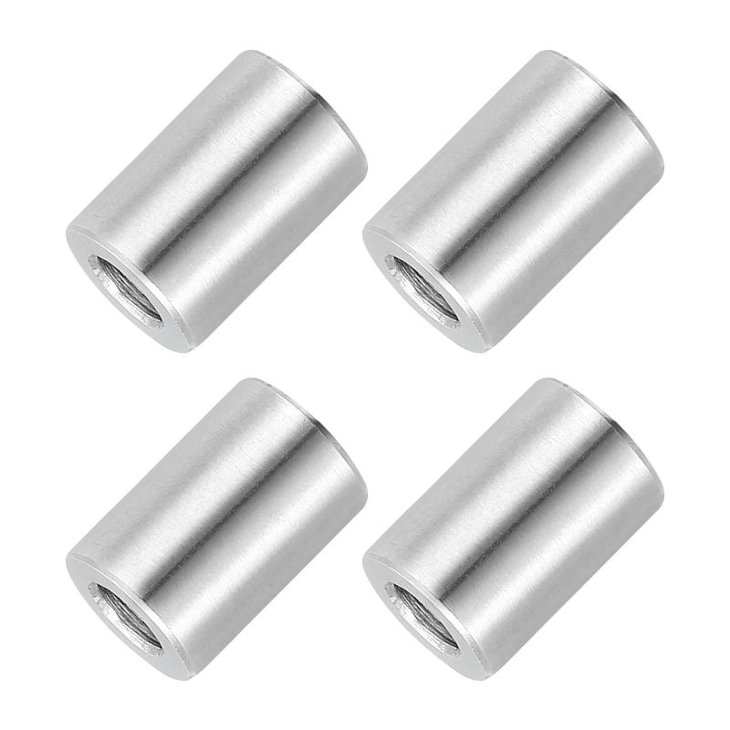 PATIKIL 4個 スペーサー ステンレス M6 内径6 mm x 外径12 mm x 高さ18 mm 304ステンレス製 (ねじ切りなし) 丸型スペーサー ブッシング スタンドオフ ネジ ボルトこのスペーサーは耐久性のある304ステンレ...