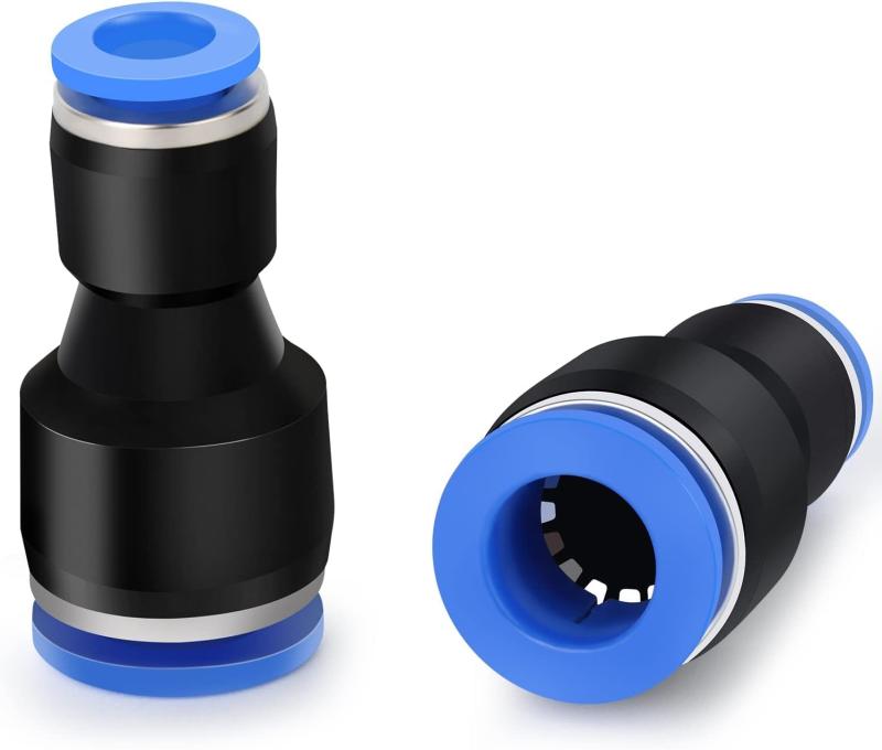 TAILONZ PNEUMATIC 2件です外径4mm ×外径6mmの直通異径管、プッシュ式空気圧コネクタPG4-6です【製品名】プッシュ式空気圧コネクタです【材質】プラスチックです【サイズ】外径4mm x外径6mmです【品質は優れています...