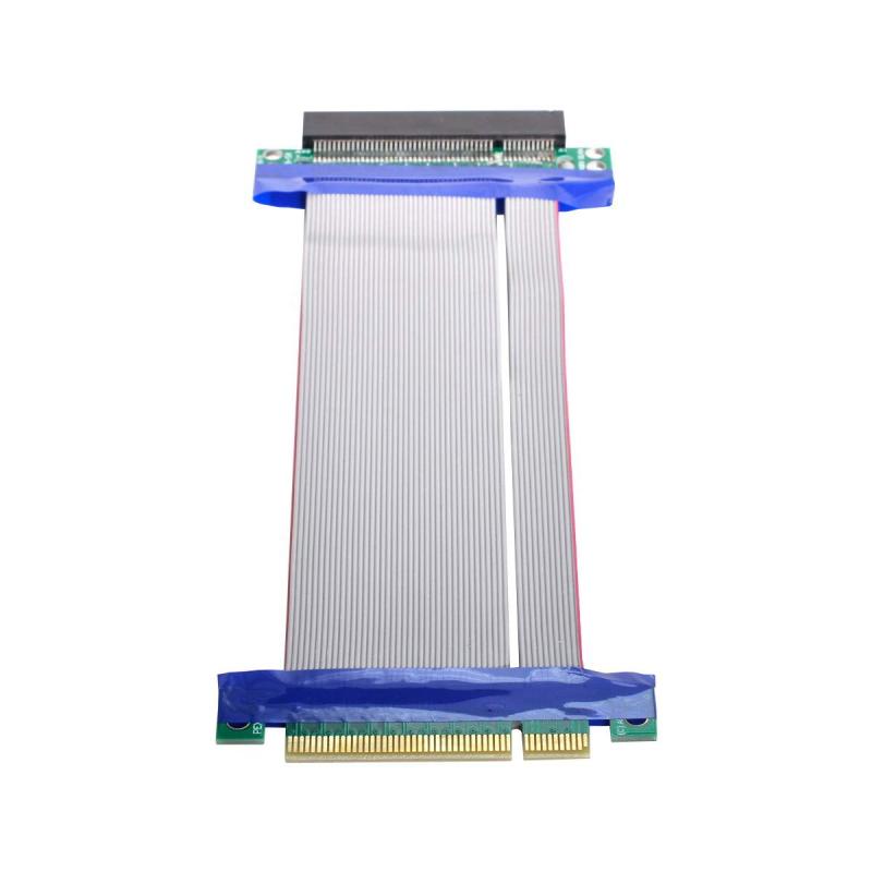 chenyang PCIE ライザーケーブル PCI-E Express 8X~8X オス-メス スロットライザー エクステンダー カードリボン フレキシブルケーブル 20cmPCIe 1Xカードと4X、8Xカードに対応。FFCケーブルは1...