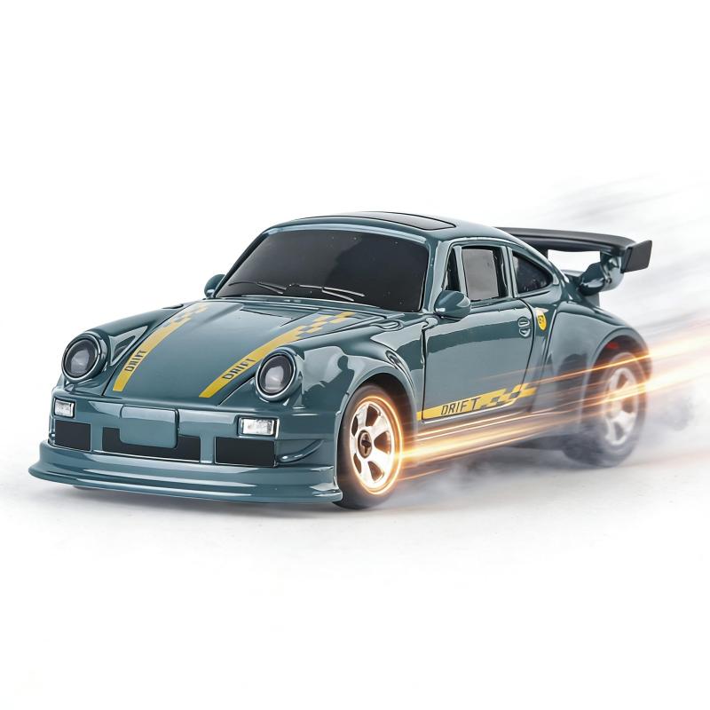 KFPLAN KF20 1:64ドリフトカー LEDライト付き 卓上ラジコンカー 4WDミニラジコン ミニドリフトカー ギフト・おもちゃ 男の子・大人向け 比例制御 技適認証済み【本格スロットル＆四駆システム】本格的なスロットルを搭載し、ス...