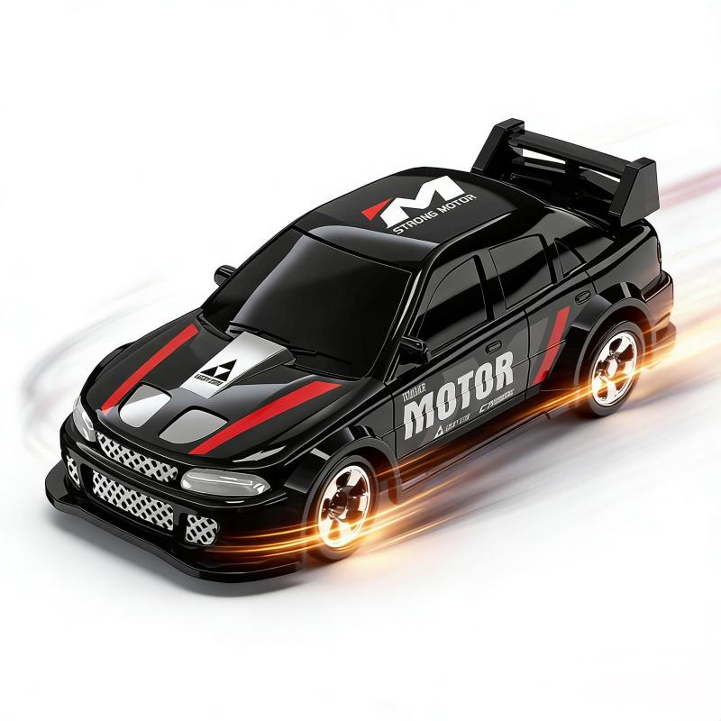 KFPLAN KF20 1:64ドリフトカー LEDライト付き 卓上ラジコンカー 4WDミニラジコン ミニドリフトカー ギフト・おもちゃ 男の子・大人向け 比例制御 技適認証済み【本格スロットル＆四駆システム】本格的なスロットルを搭載し、ス...