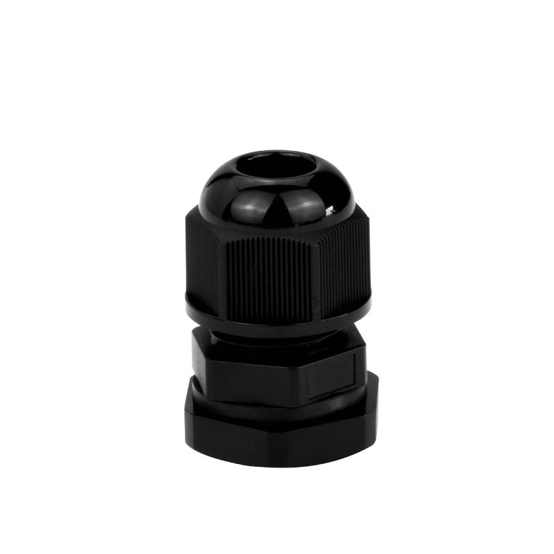 Conext link FWB8B-5 5pcs防水IP 68ナイロンファイアウォール ブッシンググロメットケーブル 密封継ぎ手電源ケーブルの調整可能なロックナットプロテクター black 8 Gauge PG9ナイロンボディ、塩素ゴムシー...