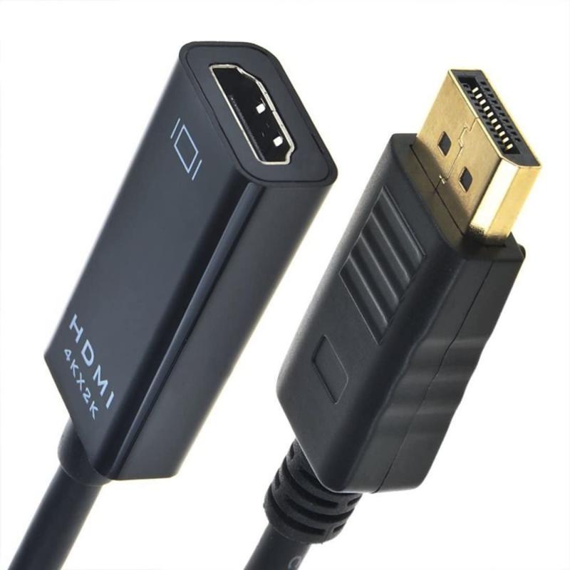 chenyang CY DisplayPort - HDMIアダプター、DP DisplayPortオス-HDMI 1.4メスディスプレイモニターコンバーター 4K 2K 30hz ウルトラHDケーブルアダプターデスクトップPCモニター用。...