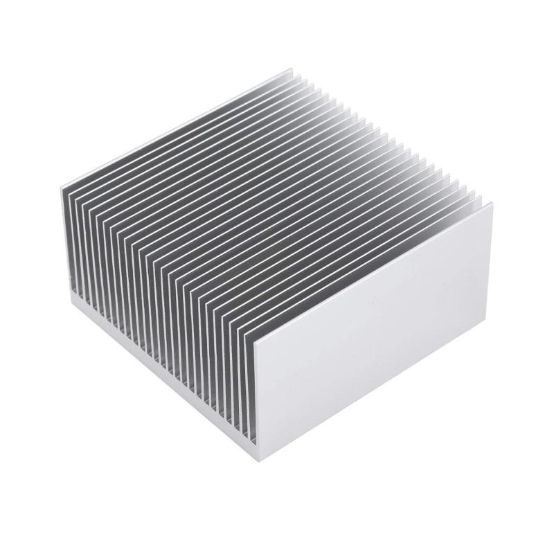 ヒートシンク ヒートクーリングフィン 放熱板 アルミ二ウム 1個 (69x69x36mm, 銀色)1. 製品名:大型ヒートシンク(陽極酸化アルミニウムヒートシンク);材質:アルミニウム;カラー:シルバー。 (優れた品質のために十分な材料のみ...