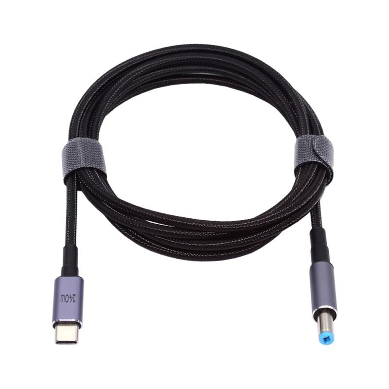 NFHK Type C USB-C 入力 - 20V DC 5.5 x 2.1mm 出力電力 100W 135W 140W 65W PD充電ケーブル ノートパソコン用135W/140W Type-C充電器と一緒に使用して、DC 5.5mmポ...