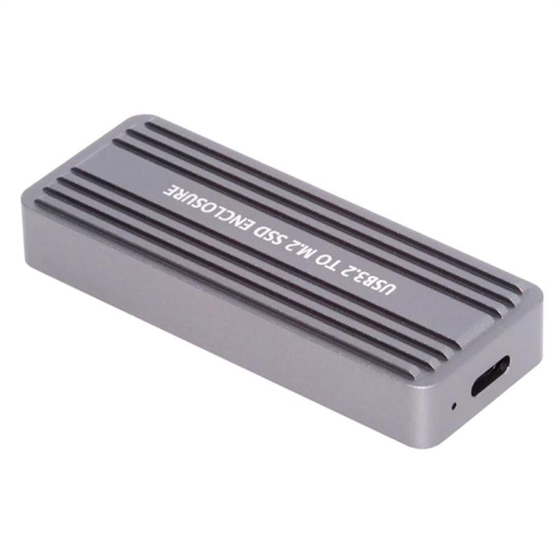 Cablecc 20Gbps USB4 Type-C USB3.2 to M.2 NVME M-Key NGFF SATA SSD PCBA エンクロージャ 2242/2230mm アダプター RTL9220チップセットNVMe/SATA/...