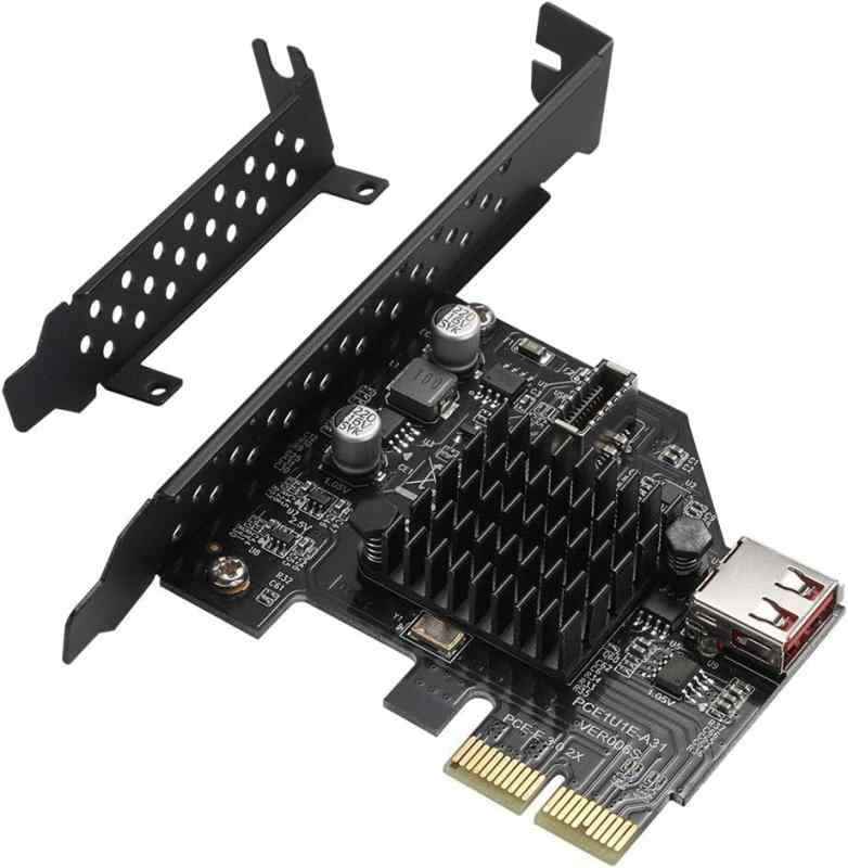YABOANG Type-E 拡張カUSB3.1 Gen2 10Gbps PCI Express 3.0 2X インターフェース ード高速トランスミッション----USB3.1の高速転送で、ゲームや映画鑑賞が大好きなあなたも、待つことなく真...