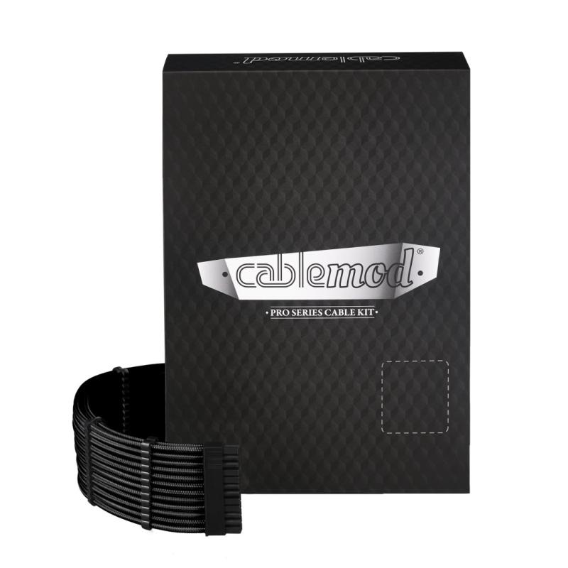 CableMod C-Series Pro ModMesh Sleeved Cable Kit for Corsair Type 4 RM Black Label/RMi/RMx (Black)太いワイヤーを採用し、より豊かな表情を実現クロ...