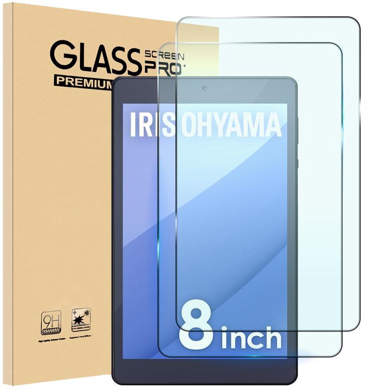 ShellChic｜For TM082M4N2-B保護フィルム9H硬度8インチタブレットガラスフィルム高透過率液晶フィルム飛散防止気泡ゼロクリア8インチタブレット用液晶保護フィルムは 9H 高硬度素材を採用し、高い耐衝撃性を実現しています。...