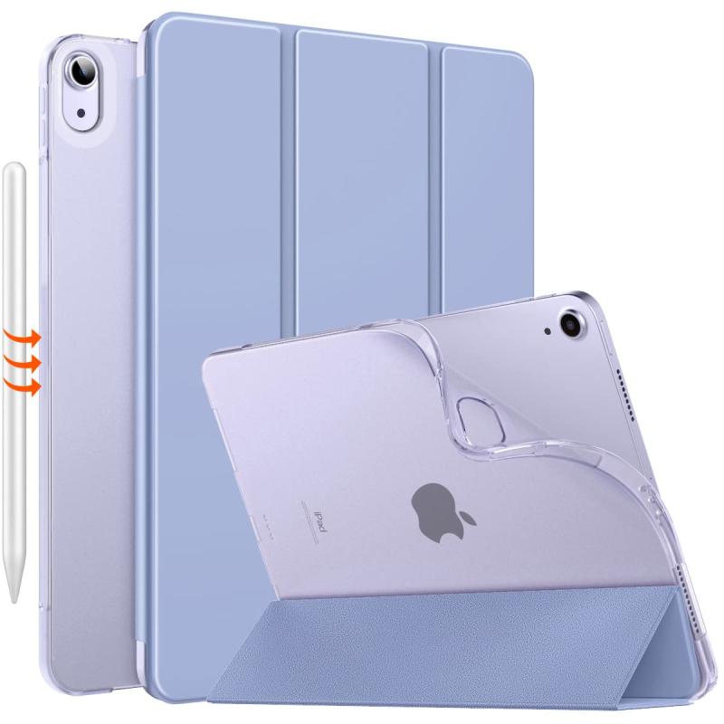 MoKo iPad Air 11インチ ケース(2026/2025/2024)、Air 第5/4世代 10.9インチ カバー iPad Air(M4/M3/M2) 11インチ カバー オートスリープ ApplePencilPro/第2世代ペ...