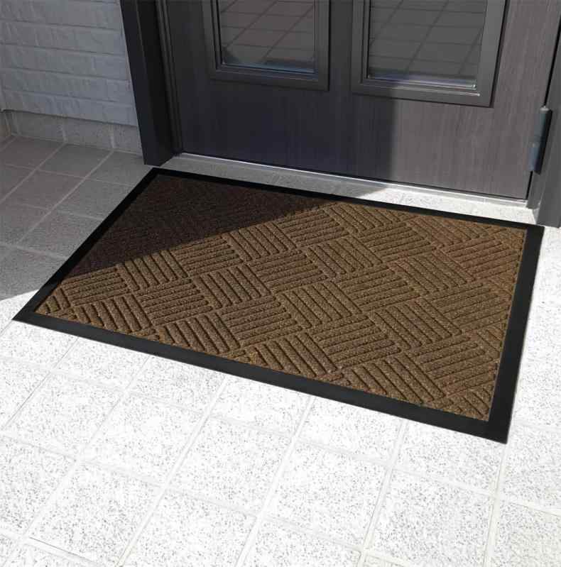 CORFEEL 玄関マット ドアマット 泥落としマット 屋内 屋外 業務用 家庭用 (60x90cm, ブラウン)【製品仕様】カラー:ブラウン、サイズ:約60x90cm、重量:約1.35kg、素材:ポリプロピレン(裏地:合成ゴム)【機能性】...