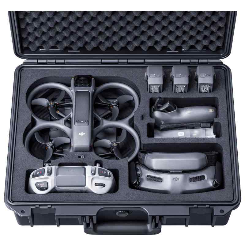 Lykus Titan AT200 防水ケース DJI Avata 2 コンボ、DJI FPV送信機 3、DJI Goggles 3 と DJI RC Motion 3 に適用、最大でバッテリー7個を収納可能【ケースのみ】【対応機種】DJI...