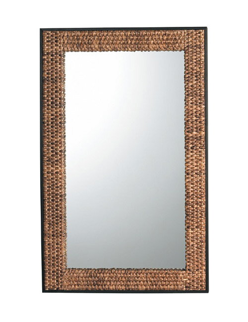 Comment -説明- 当店が PERFORMAX 日本国内 正規代理店 です！ フレーム部分にウォーターヒヤシンスの造作を施した、シックなデザインが人気の存在感のあるミラー。コンソールなどと上手く組み合わせて、素敵な寝室を演出してくれる...