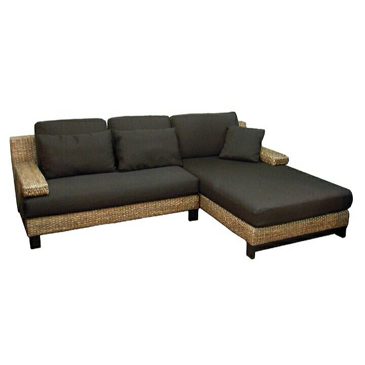 Comment -説明- 当店が PERFORMAX 日本国内 正規代理店 です！ 当店実店舗に実物展示もございます！ 大人気の定番アイテム「ウォーターヒヤシンスコーナーソファ●デイベッド（カウチソファ）＆●2Pソファ」の逆向き仕様！たくさ...