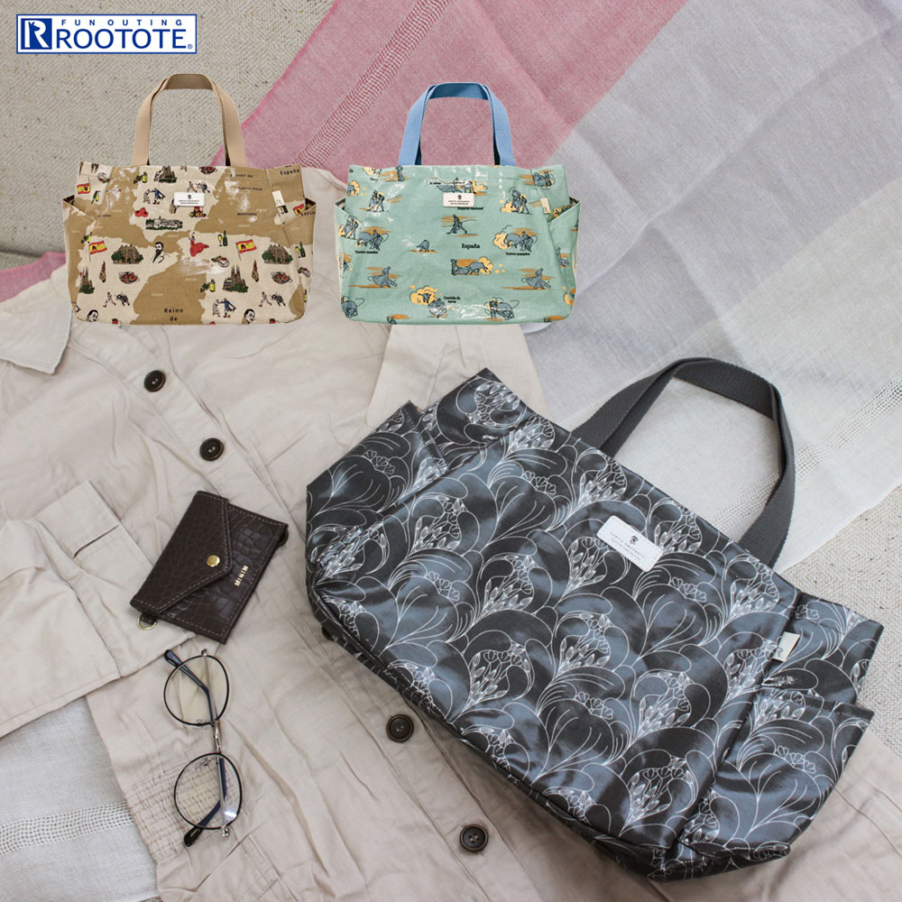 【楽天市場】【SALE 50%OFF】3060 ルートート（ROOTOTE）/【2023新作】EU.デリ.パルーティ.ラミネート-F（全3種）軽量 自立 仕切り 雨の日 ラミネート加工 ...