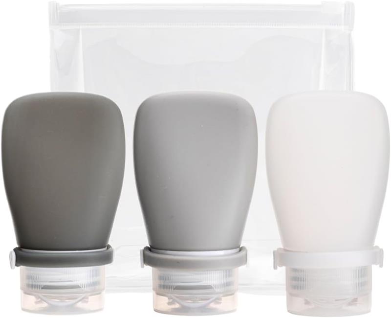 &nbsp; &nbsp;カラー:シックグレー:ホワイト+グレー+ブラックくすみカラー:ホワイト+くすみピンク+くすみグリーンパステル:ホワイト+ライトピンク+ライトグリーン【漏れない安心感を】 ボトルの持ち運びで一番の不安が「漏れ」ですよ...