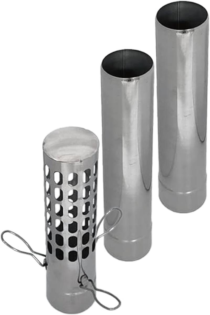 &nbsp; &nbsp;【 燃焼効率向上 】煙突を高くすると、ドラフト（上昇気流）が向上します！ドラフトは上下の温度差（気圧差）によって発生しますので、テントの外に煙突より高く設置することが必要です。【 フック付き 】フックにロープを結び...