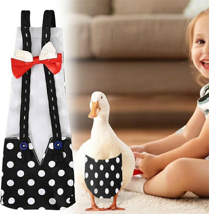 ?高品質の生地：柔らかい生地と防水裏地素材で作られたこれらのアヒルのおむつは、羽毛のお友達に最大限の快適さと濡れに対する保護を提供します。?調整可能なデザイン：当社のアヒルのおむつは、ゴムバンドとバックルを備えた調整可能なデザインを備えてお...