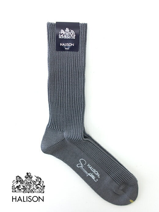 【「HALISON　ハリソン」】 【「カジュアルソックス」】カジュアルソックス HALISON　ハリソン hal482205 商品説明 1966年より創業を続ける国内の最高峰ソックス専門ブランド「HALISON/ハリソン」の、ロングセラーの...