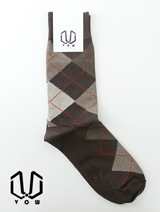 【「VOW/ボウ」】 【「ハイゲージコットンソックス/アーガイル」】ハイゲージコットンソックス/アーガイル VOW/ボウ vow482208 商品説明 当店が企画・開発を行うブランド「VOW/ボウ」より、色柄と価格が自慢のハイゲージコットン...