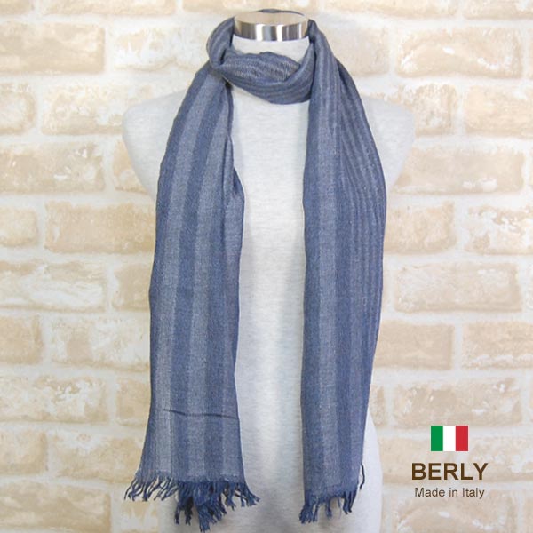 BERLY イタリア製春夏ストール 素材 コットン 64％ リネン36％ サイズ 38cm×175cm 原産国 イタリア製 通常価格 13,200円 洗濯方法 注意事項 ・ 洗濯機の手洗いボタンまたは手洗いにてお願いいたします。 ・ 無蛍光...