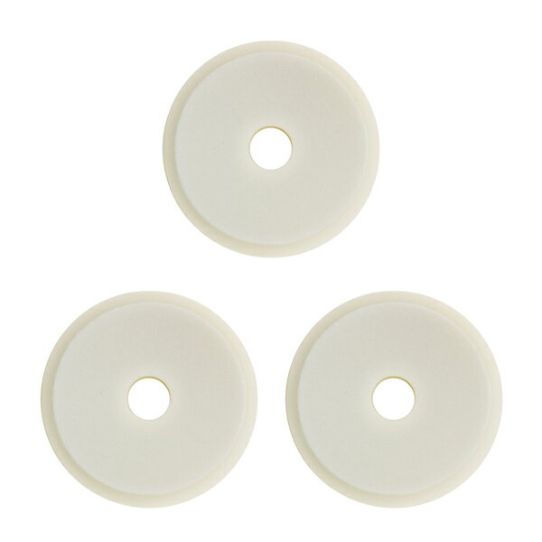 ◎メーカー純正部品◎【商品詳細】・メーカー：コンパクトツール株式会社・セット詳細(商品品番)：・使い捨てバフ 白色 極細目 ( A20403S ) × 3個・仕様：●A20403S・直径：150mm・厚み：15mm・センター穴：30mm・マ...