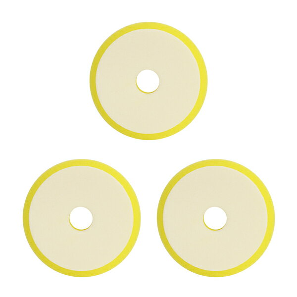 ◎メーカー純正部品◎【商品詳細】・メーカー：コンパクトツール株式会社・セット詳細(商品品番)：・使い捨てバフ 黄色 中目 ( A20401S ) × 3個・仕様：●A20401S・直径：150mm・厚み：15mm・センター穴：30mm・マジ...