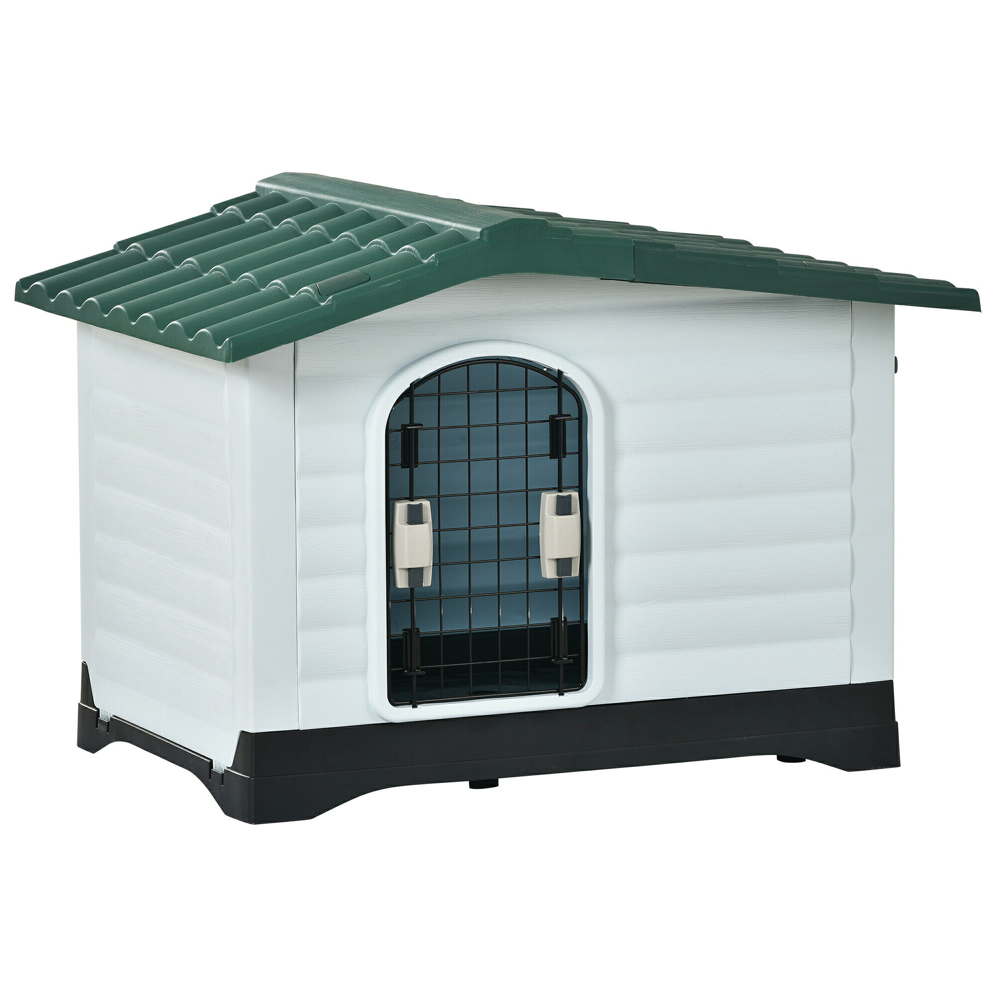 犬小屋 犬舎 ドア付き ペットハウス ペットケージ シェルター プラスチック製 犬 室内犬 室外 ペットゲージ オシャレ ボブハウス ペットハウス ペットサークル おしゃれ 水洗いOK室内外どこでもぴったりなナチュラルデザイン。通気性抜群で...