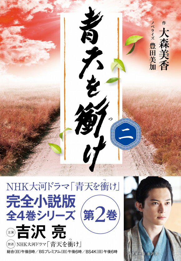 他のNHKテキストはこちらNHK 青天を衝け　二 　 ［作］ 大森 美香 ［ノベライズ］ 豊田 美加 商品紹介 官尊民卑の世の中を変えるため、目指せ、攘夷の志士！　ところが——。 従兄の尾高惇忠や渋沢喜作らとともに、尊王攘夷に傾倒していく渋...