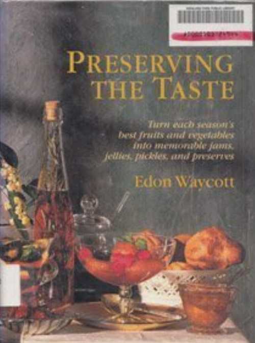 タイトル: Preserving the Taste著者: Edon Waycott出版社: Hearst Books出版日: 1993年06月01日古本非常に良い。端が少し摩耗しているが、汚れのないきれいな本。製本状態は良好。ダスト ジャ...