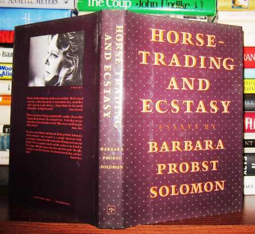 タイトル: Horse-Trading and Ecstasy: Essays著者: Barbara Probst Solomon出版社: North Point Pr出版日: 1989年03月01日古本ほぼ新品。傷みが少なく、しっかりと製...