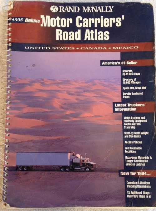 タイトル: Motor Carriers Road Atlas 1995著者: Rand McNally出版社: Rand Mcnally出版日: 1994年11月01日古本非常に良い。端が少し摩耗しているが、汚れのないきれいな本。製本状態...