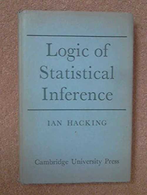タイトル: Logic of Statistical Inference著者: Ian Hacking出版社: Cambridge University Press出版日: 1965年01月01日古本良い。端の摩耗が中程度。製本状態良好。本...