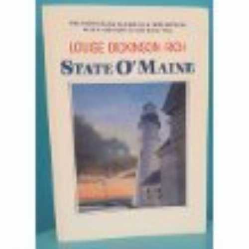 タイトル: State Omaine著者: Louise D Rich出版社: UNKNO出版日: 1986年10月01日古本非常に良い。端が少し摩耗しているが、汚れのないきれいな本。製本状態は良好。ダスト ジャケットが付属している場合は、...