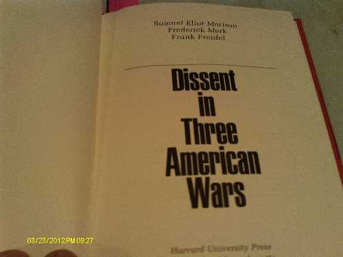 タイトル: Dissent in Three American Wars: ,著者: Samuel Eliot Morison出版社: Harvard University Press出版日: 1970年12月01日古本非常に良い。端が少し...