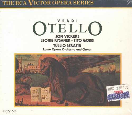タイトル: Otello-Complete Operaアーティスト: Tullio Serafin; Giuseppe Verdi; Leonie Rysanek; Rome Opera Orchestra; Jon Vickers; Ti...