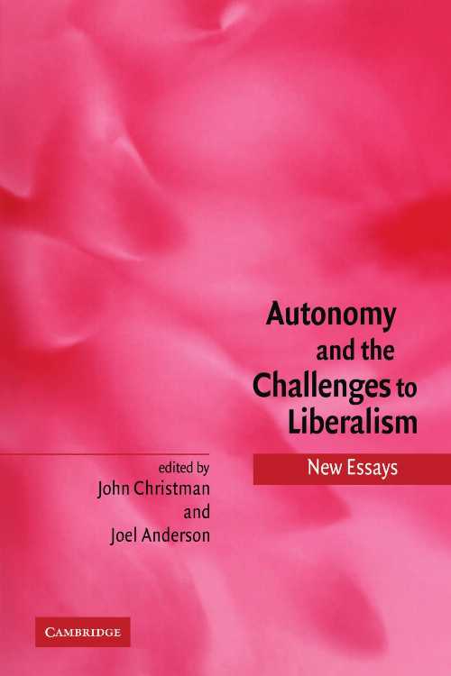 タイトル: Autonomy and the Challenges to Liberalism: New Essays著者: John Christman出版社: Cambridge University Press出版日: 2009年08...