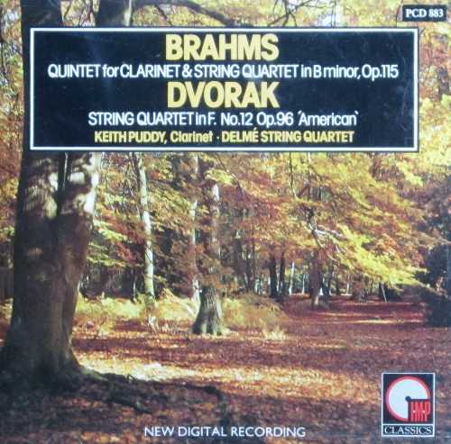 タイトル: Quintet for Clarinet & String Quartet in B minor, Op. 115 & String Quartet in F. No. 12 Op. 96 "American"アーティスト: B...