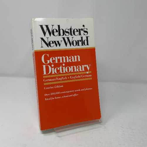 タイトル: Webster's New World German Dictionary, Concise Edition (Concise)著者: Horst Kopleck出版社: Prentice Hall出版日: 1992年09月15...