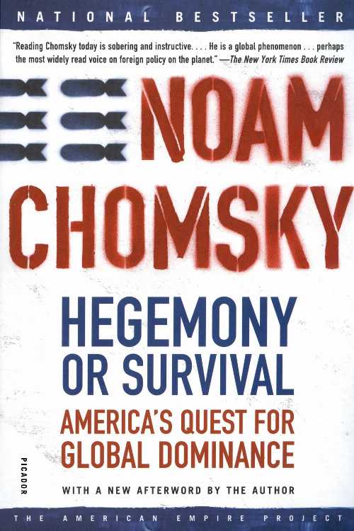 タイトル: Hegemony or Survival: America's Quest for Global Dominance著者: Noam Chomsky出版社: Holt Paperbacks出版日: 2004年09月01日古本ほぼ...