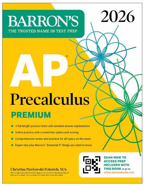 タイトル: AP Precalculus Premium, 2026: Prep Book with 3 Practice Tests + Comprehensive Review + Online Practice著者: Christin...