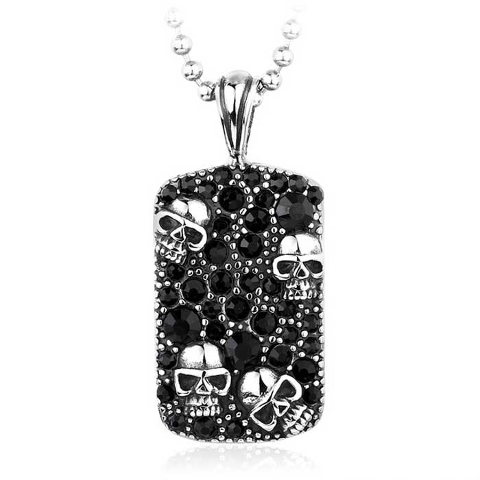 在庫切れの場合、受注生産(2週間ほど)になります。メーカー欠品の場合はキャンセル処理をさせていただきますので合わせてご了承ください。スペック素材：316Lサージカルステンレス、キュービックジルコニアチェーン：ボールチェーン(50cm/ステン...