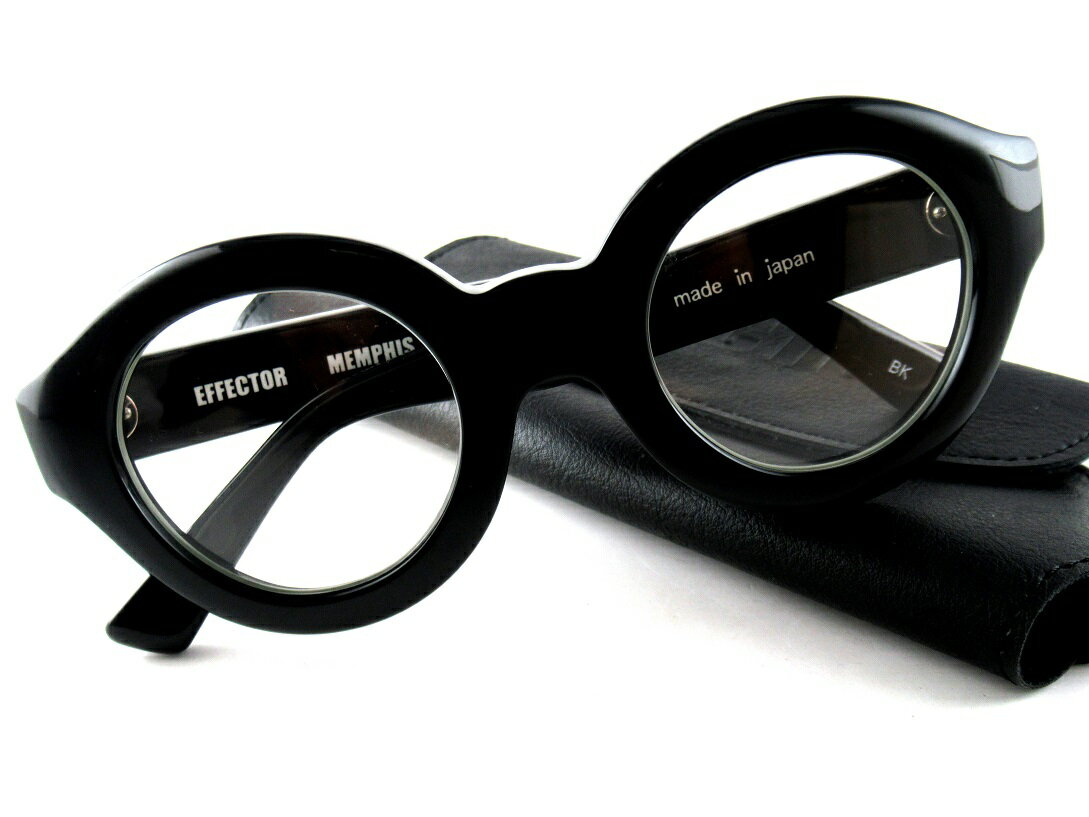 アイテム詳細 特徴 EFFECTORらしい骨太でインパクトのある肉厚リムとクラシックなラウンドレンズシェイプがお洒落な雰囲気。ブルース、ソウル、ロックンロール、カントリー等、、、様々なアメリカンミュージックの発祥の地である、テネシー州のメン...
