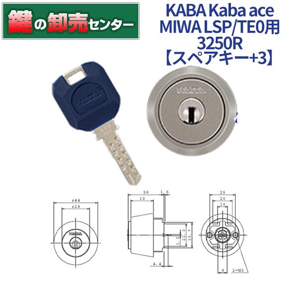 カバエース　Kaba ace 3250R 付属キー 3本（ブルーヘッド） スペアキー 3本（ブルーヘッド） ※当社作成合鍵注意事項を6枚目の画像でご確認ください。 ※当社作成のスペアキーのため、メーカー名、キーナンバーの刻印はありません。 ...